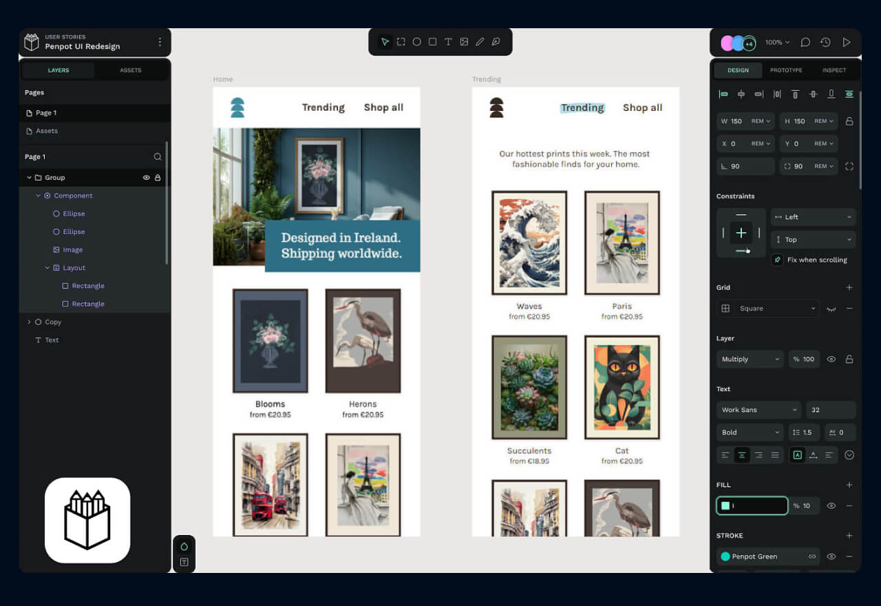 Figma主推的UI3是Penpot早前放弃的设计方案 - 行业动态资讯 - 标记狮社区—UI设计、XD/Sketch/Figma教程及AIGC分享平台